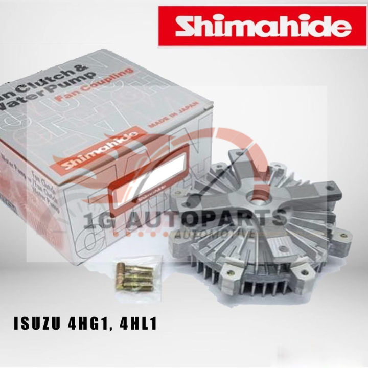 Shimahide Fan Clutch ISUZU 4HG1, 4HL1 | Lazada PH