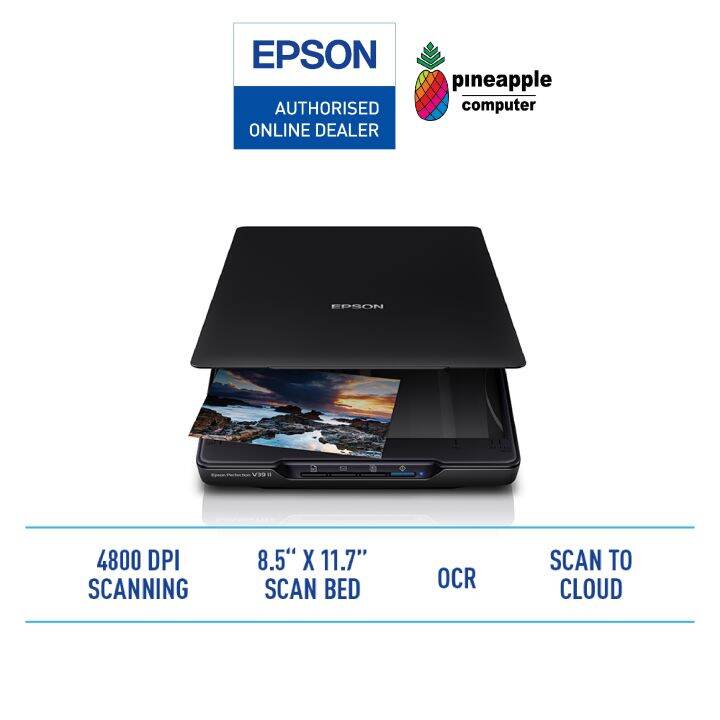 Epson Perfection V39II / v39 ii (Replacement of V39) Flatbed Scanner ...