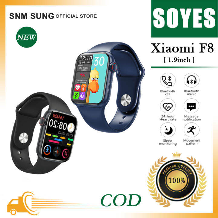 Xiaomi F8 smartwatch 1.9-inch waterproof Bluetooth sports watch health ...