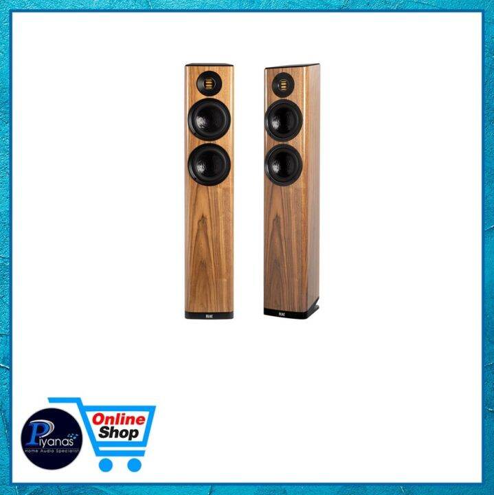 Elac Vela FS 407 (Walnut Highgloss) Floor Standing Speakers/Piyanas ...