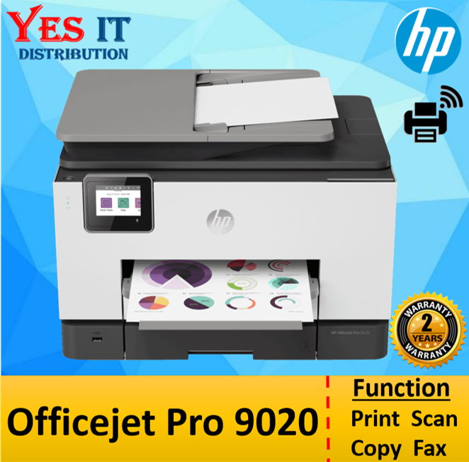HP Officejet Pro 9020 Inkjet Multifunction All-in-One Wireless Fax ...