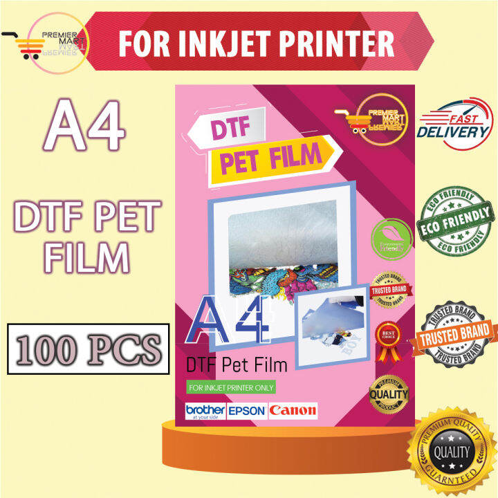 A4 DTF PET FILM (100PCS) | Lazada