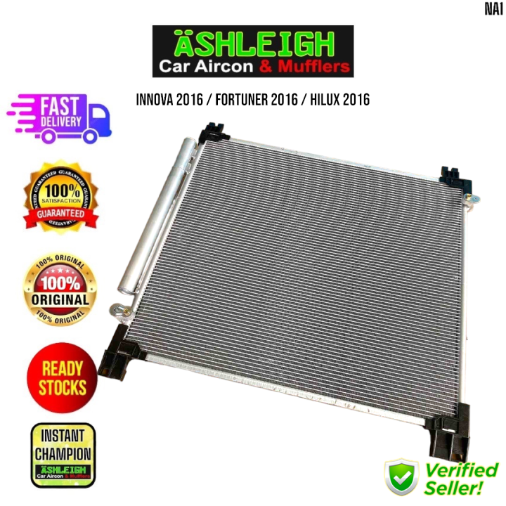 Toyota Innova 2016 / Fortuner 16 / Hilux 16 Denso Condenser Car aircon ...