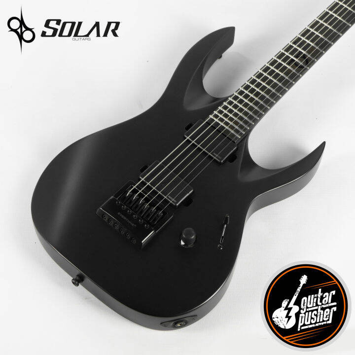 Solar Guitars A1.6ATG MK-II Electric Guitar (Carbon Black Matte ...