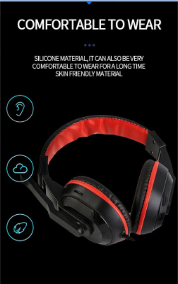 Headphone ,Misde A3 Gaming Headset Stereo Headphone for Computer ...