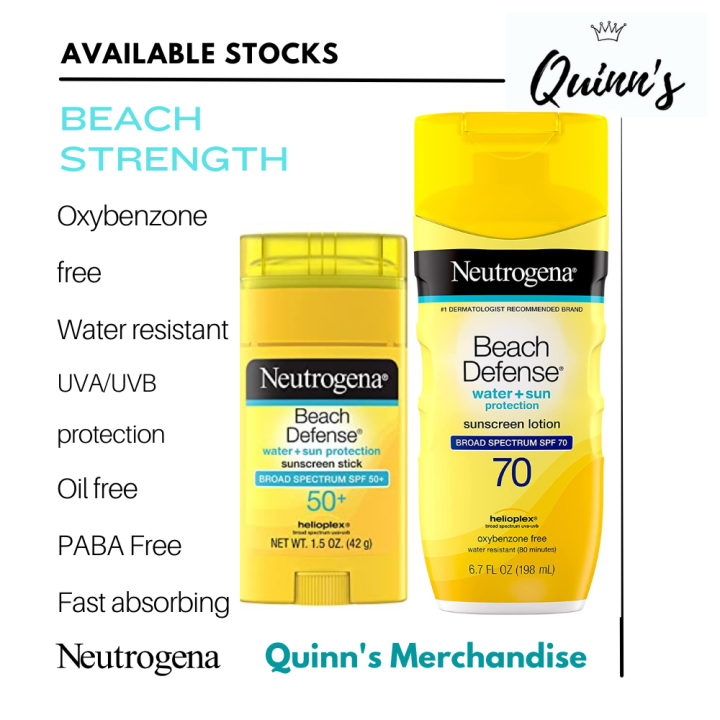 Neutrogena Sunblock Beach Defense High SPF | Lazada PH