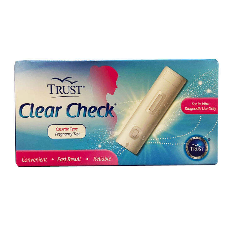 JaCol Trust Clear Check Pregnancy Test Kit (Cassette) | Lazada PH