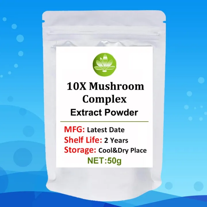 Premium 10X Mushroom Complex Extract Powder,10 Mushroom Complex Powder ...