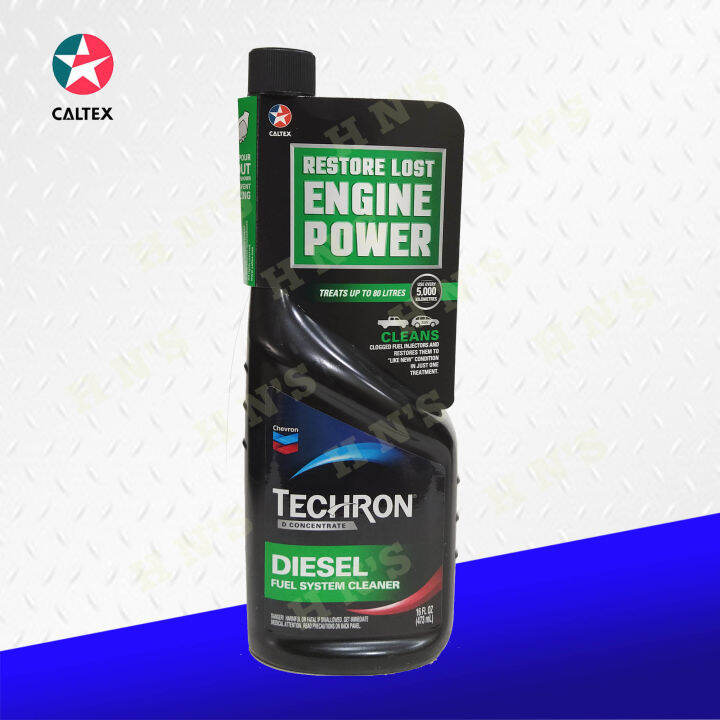 Caltex Techron D Concentrate Fuel Additive for Diesel Engines 473ml ...