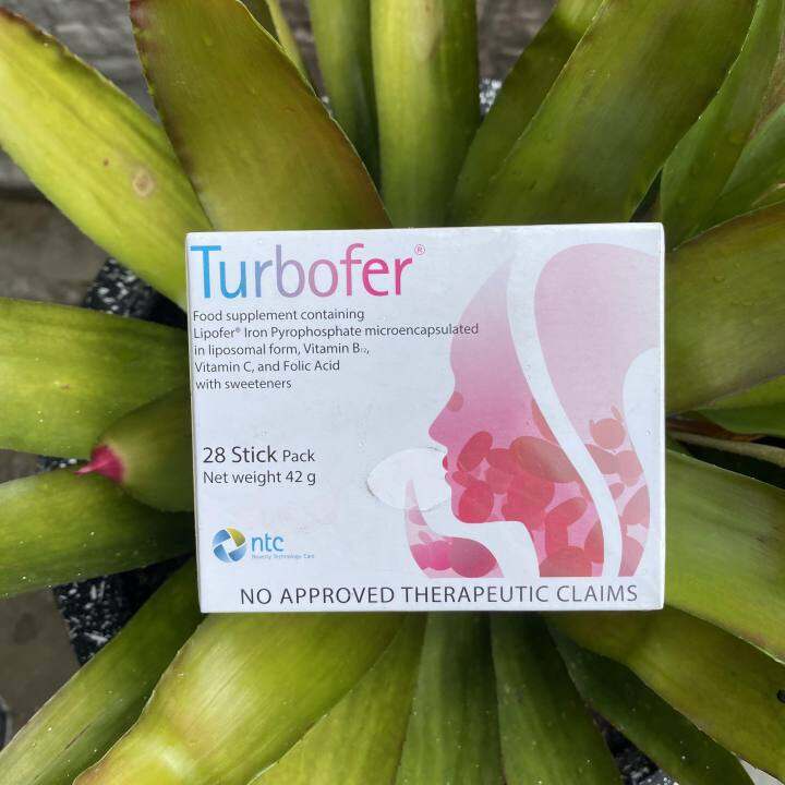 TURBOFER Food Supplement (28 stick pack) | Lazada PH