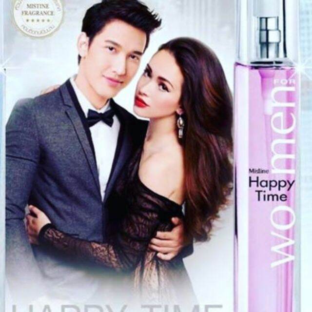 💥💥MISTINE HAPPY TIME WOMEN มิสทีน น้ำหอม สเปรย์ แฮปปี้ ไทม์ สำหรับ ...