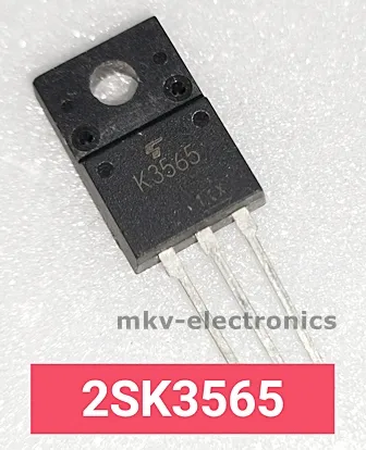 (1ตัว) K3565 , 2SK3565 , MOSFET N-Channel 900V 5A TO-220FP | Lazada.co.th