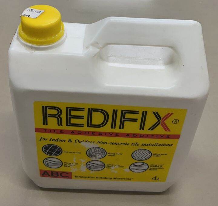 ABC Redfix Tile Adhesive Additive 4L | Lazada PH