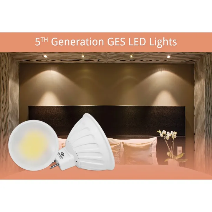 【HOT SALE】 GES LED Spot/Pin Light MR16 6.5-Wts 5-Yrs Warranty TMR-6.5WQ ...