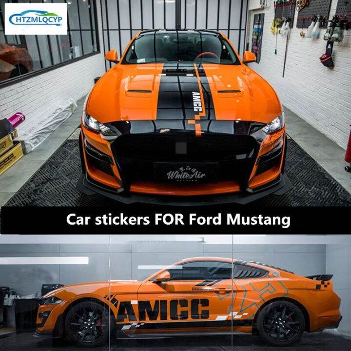 New Custom Car Stickers FOR Ford Mustang Shelby GT500 Body Modification ...