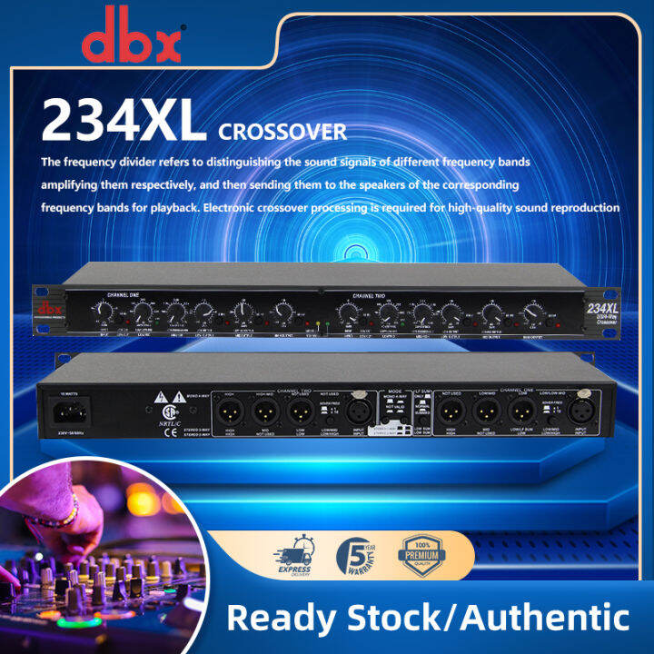 DBX 234XL/223XL เอไอ-ไพศาลตัวแบ่งประสิทธิภาพระดับมืออาชีพ AI-paisarn CROSSOVER 3-way crossover ...