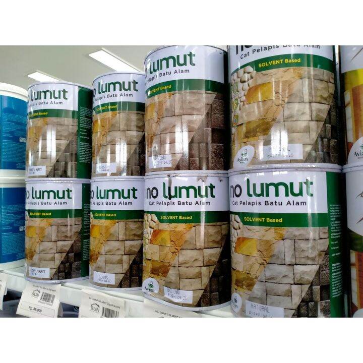 CAT BATU ALAM AVIAN NO LUMUT SOLVENT 1 LITER / CAT VERNISH BATU ALAM ...