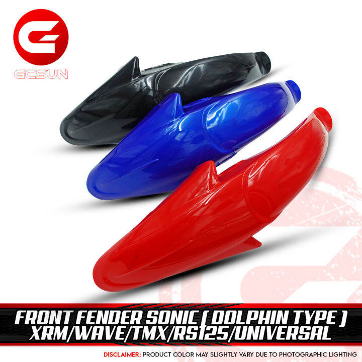 UNIVERSAL FRONT FENDER SONIC (DOLPHIN TYPE) - GCSUN MOTORCYCLE | Lazada PH