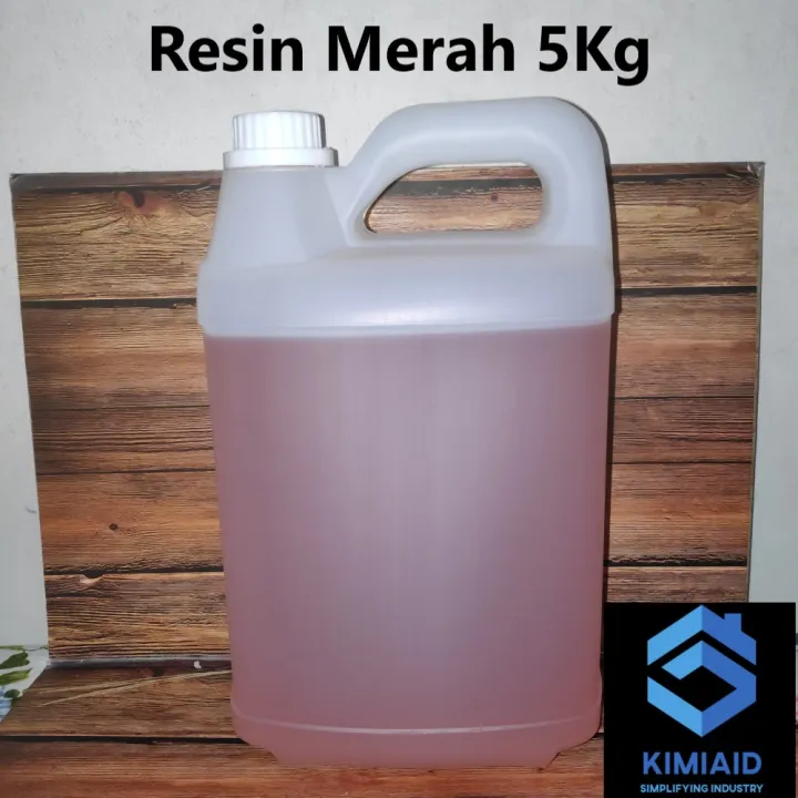 Resin Merah 5 Kg - Kerajinan Tangan - Resin Yukalac SHCP Merah - Resin ...