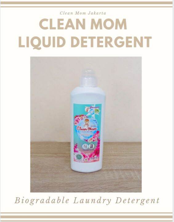 Clean Mom Liquid Detergent Bottle 900 ml | Lazada Indonesia
