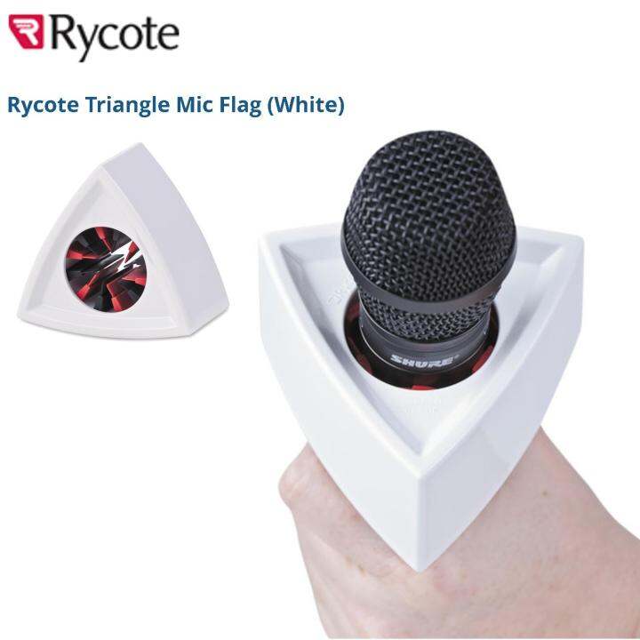 Rycote Microphone Flag Triangle Mic Flag White - Mic Flag | Lazada