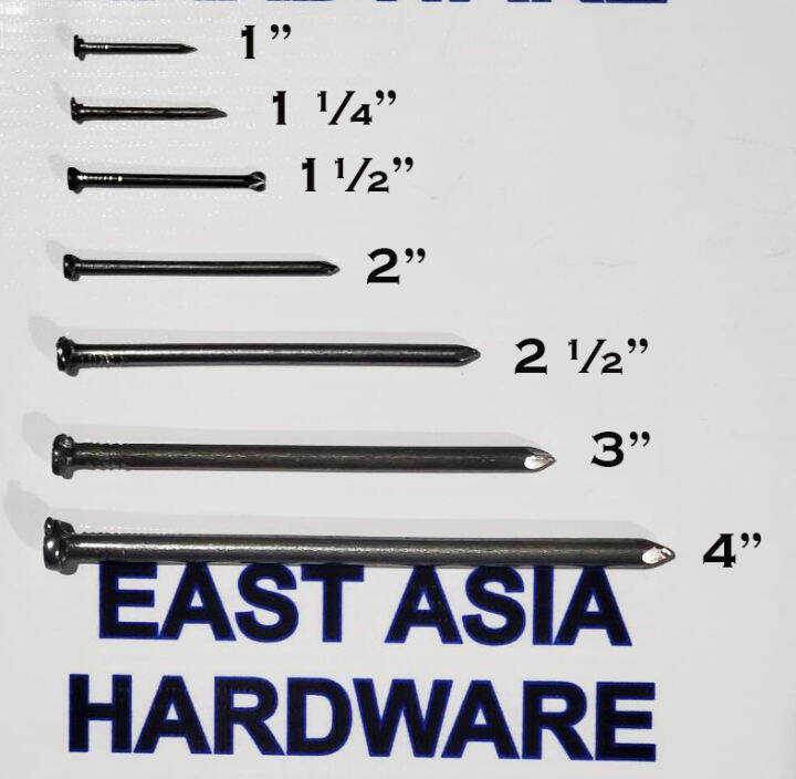 1/4 KILO Common Nail / PAKO (1", 1.25", 1.5", 2", 2.5",3",4",5",6 ...