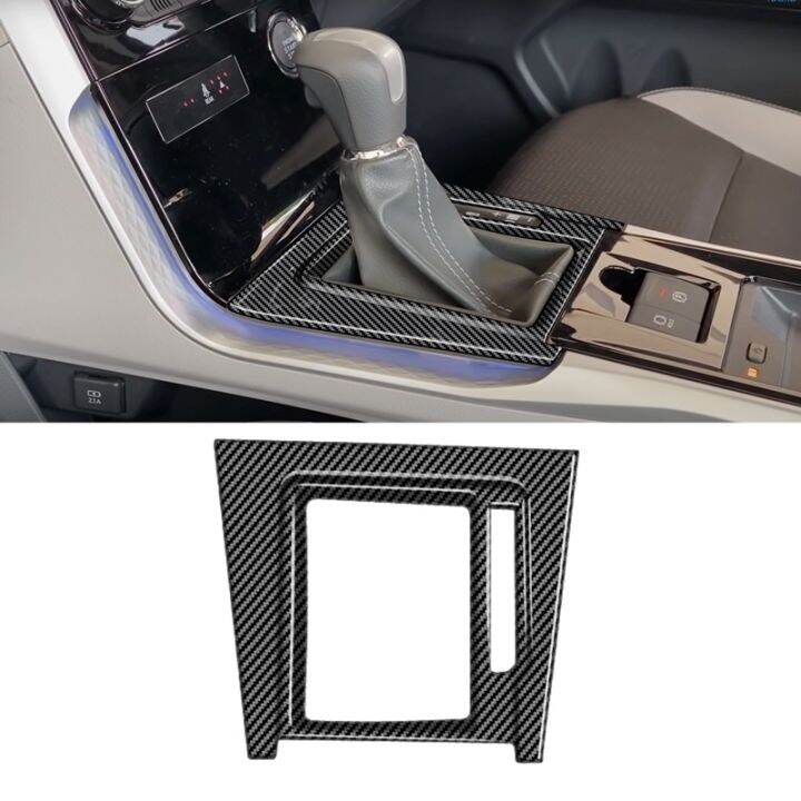 For Toyota Veloz 2022+ Carbon Fiber Car Gear Shift Panel Cover Trim ...