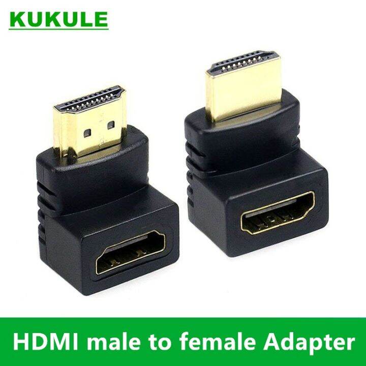 HDMI To HDMI Converter Extender 270 Degree 90 Degree L shaped Corner ...