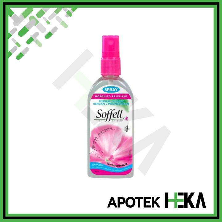 Soffell Spray 80 ml - Semprotan Anti Nyamuk | Lazada Indonesia