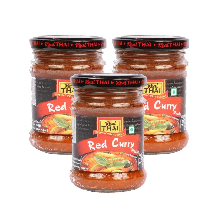 Real Thai Red Curry Paste 3 bottles (227g per bottle ) | Lazada PH