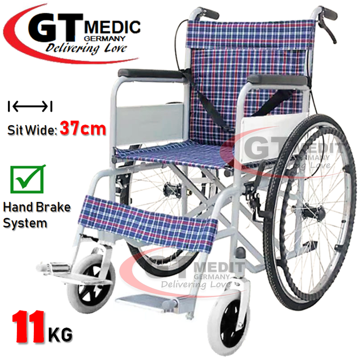 GT MEDIC GERMANY Ultra Lightweight Wheelchair Foldable Travel Transport Children Kid Wheel Chair ...
