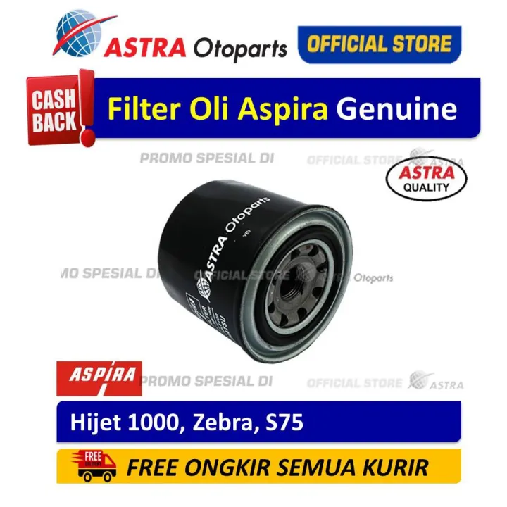 Filter Oli/ Oil Filter Aspira HIJET 1000, ZEBRA, S75 | Lazada Indonesia