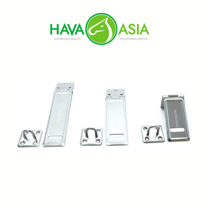 HavaAsia Stainless Safety Hasp (Rectangular) (Code: SSSHR) | Lazada PH