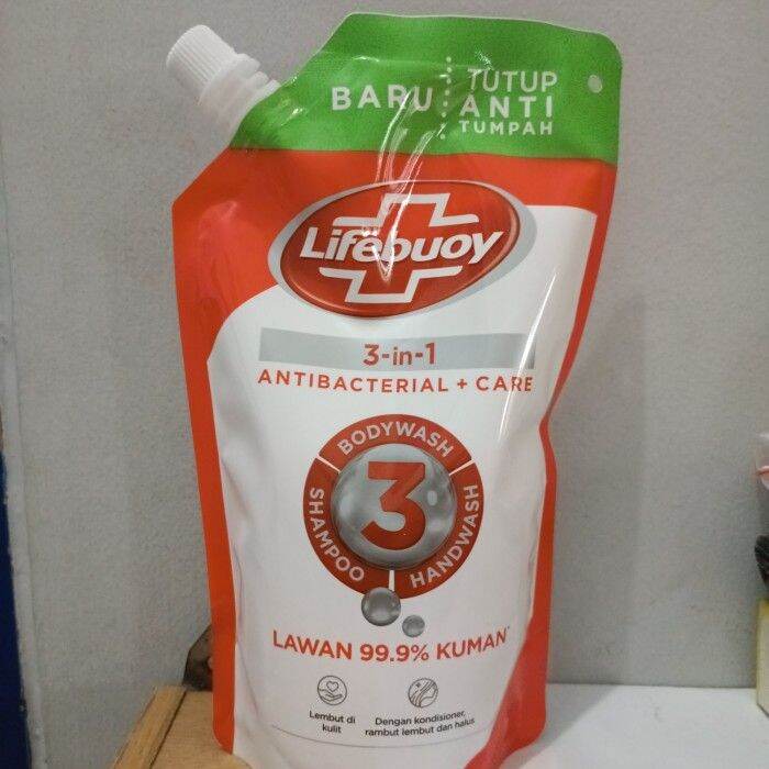 Lifebuoy Anti Bacterial 3 in 1 450ml | Lazada Indonesia