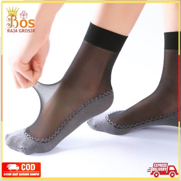 Kaos Kaki Wanita Model Stocking 6702 Transparant Fashion Korean Unisex ...