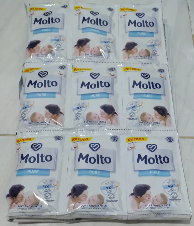 molto pure sachet 20ml 1 renteng isi 12 sachet | Lazada Indonesia