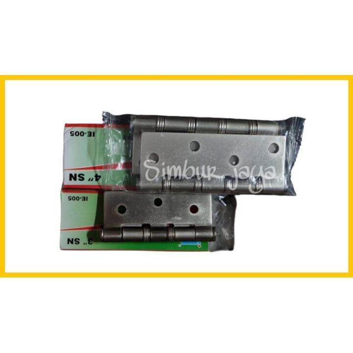 Engsel Tebal IGM Ukuran 4 Inch Inci Besi Engsel Pintu 4Inch 4Inci 4 ...
