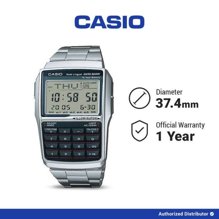 Casio Jam Tangan DBC-32D-1ADF Calculator Digital Dial Original | Lazada ...