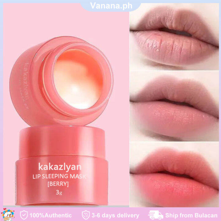 Korea Labial Membrane Lip Sleeping Mask Night Sleep Moistened Lip Balm ...