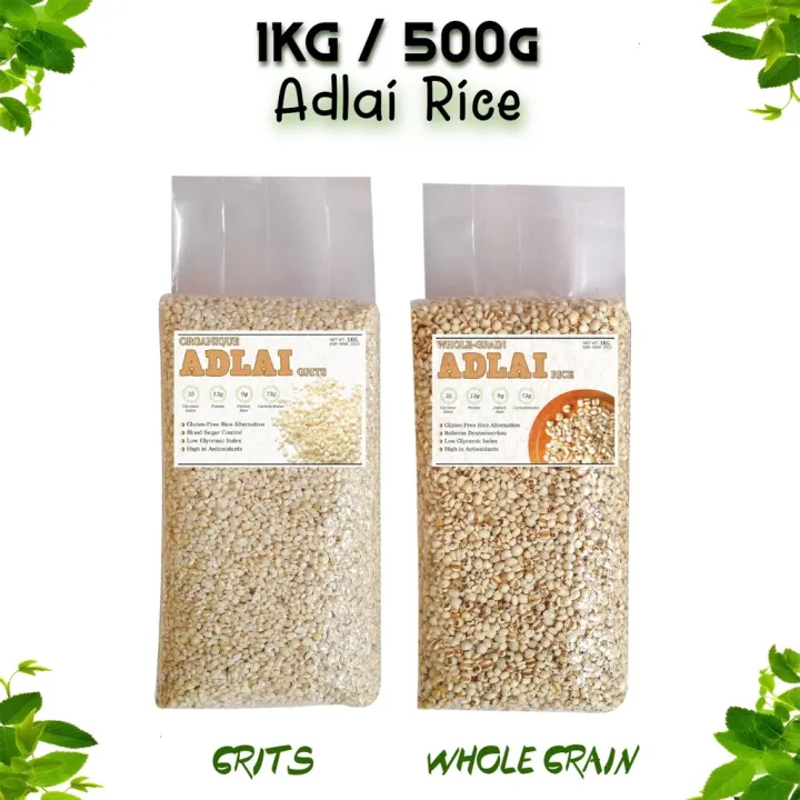 Zenfiber Organic Adlai Rice 1kg/500g (Whole-Grain or Grits) / Pearl ...