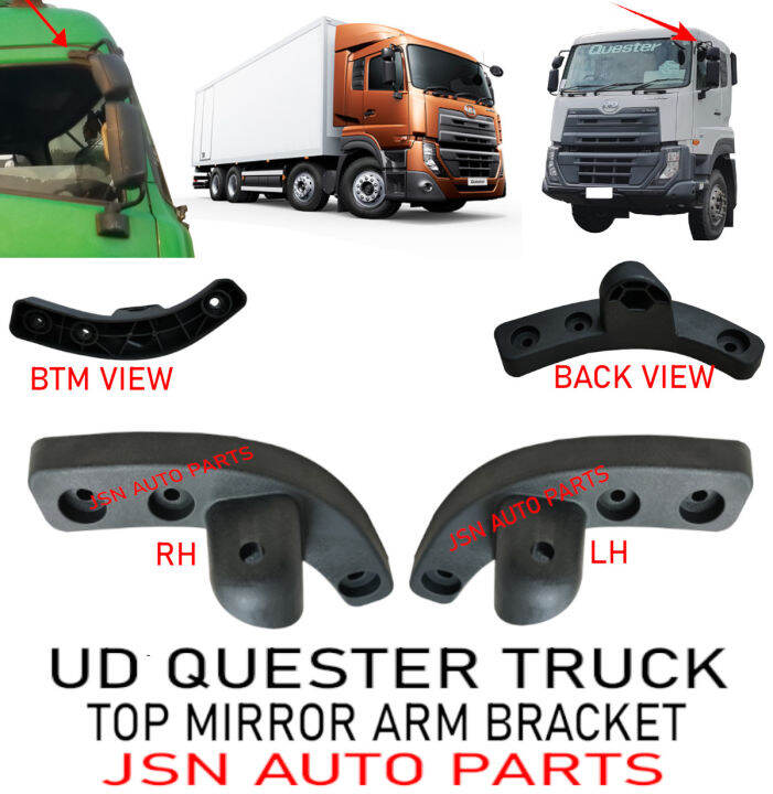 J01S01 TOP MIRROR ARM BRACKET NISSAN UD QUESTER LORRY TRUCK AKSESORI ...