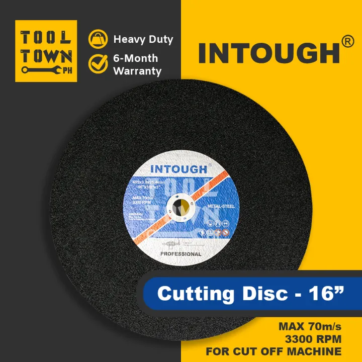INTOUGH Abrasive Cutting Disc 16" 405mm | Lazada PH