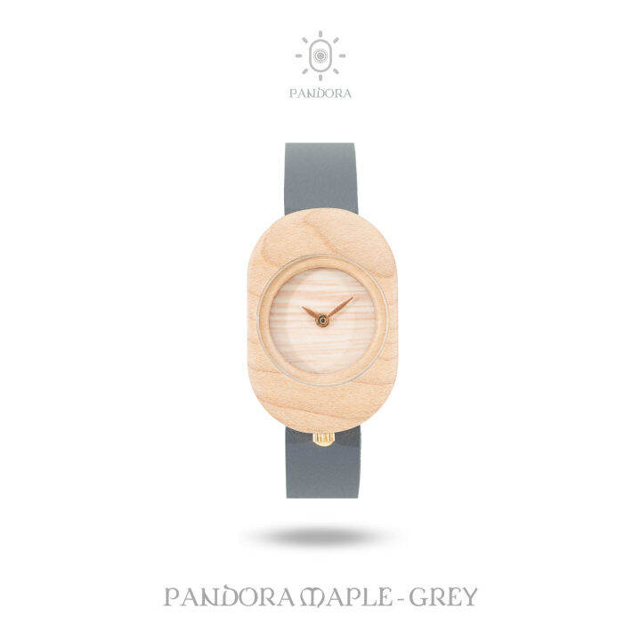 Eboni Jam Tangan Kayu Pandora Maple - Grey | Lazada Indonesia