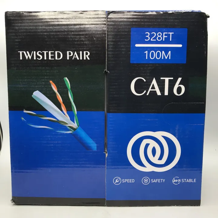 COMLINK CAT6 UTP CABLE INDOOR SOLID CCA NETWORK CABLE LAN CABLE ...