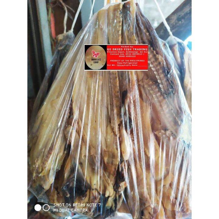 500 Grams Seawater Igat Ubod or Eel Daing Dried Fish From Zamboanga ...