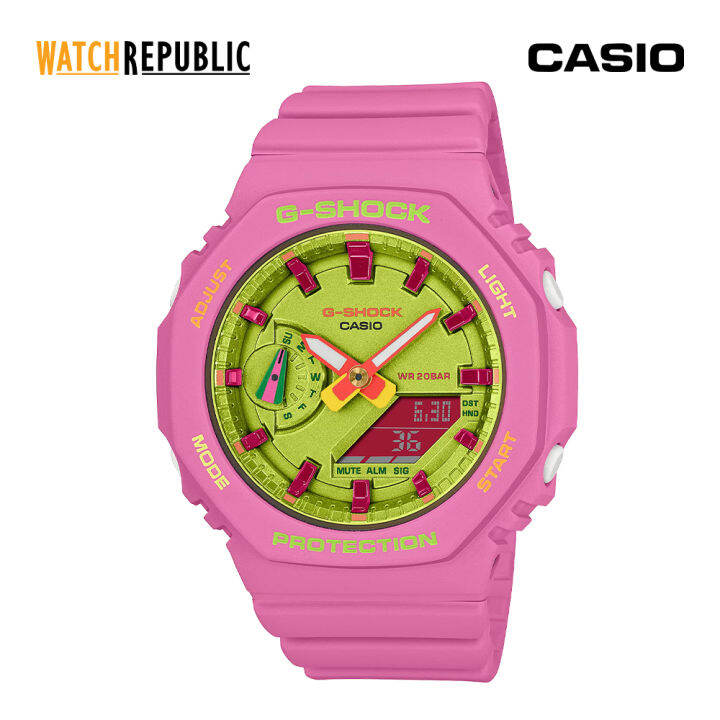 Casio G-Shock G-Shock Women Two Tone Resin Digital Watch For Women CGMA ...