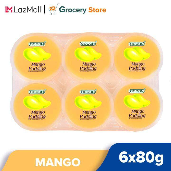 COCON NATA PUDDING - MANGO*(80GX6) | Lazada