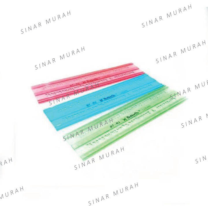 Penggaris Sablon / Mal Huruf 6 mm - Butterfly BT-R6 | Lazada Indonesia