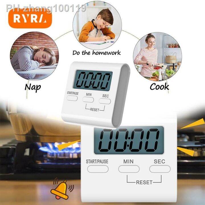 Digital Kitchen Timer Cooking Timer Strong Magnet Timer For Adsorbed On ...