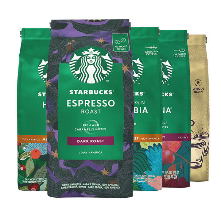 Original STARBUCKS Starbucks Pike Place Roasted Ground Coffee Beans ...